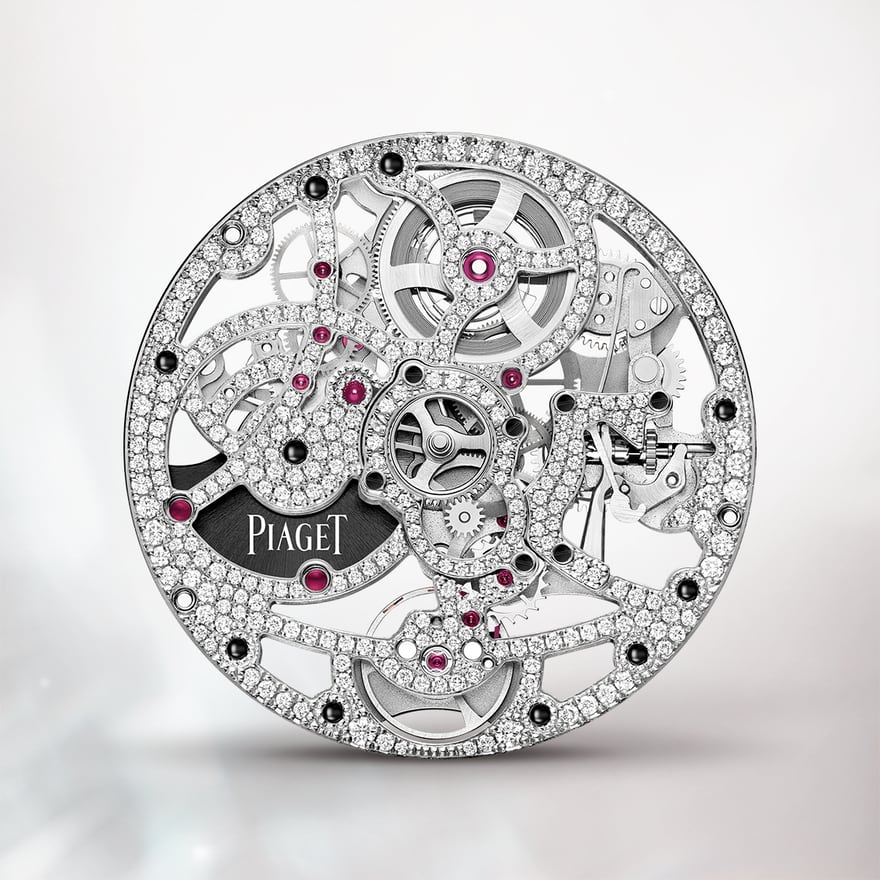 1200D1 Gem-set Ultra-thin Skeleton Movement - Piaget Watches