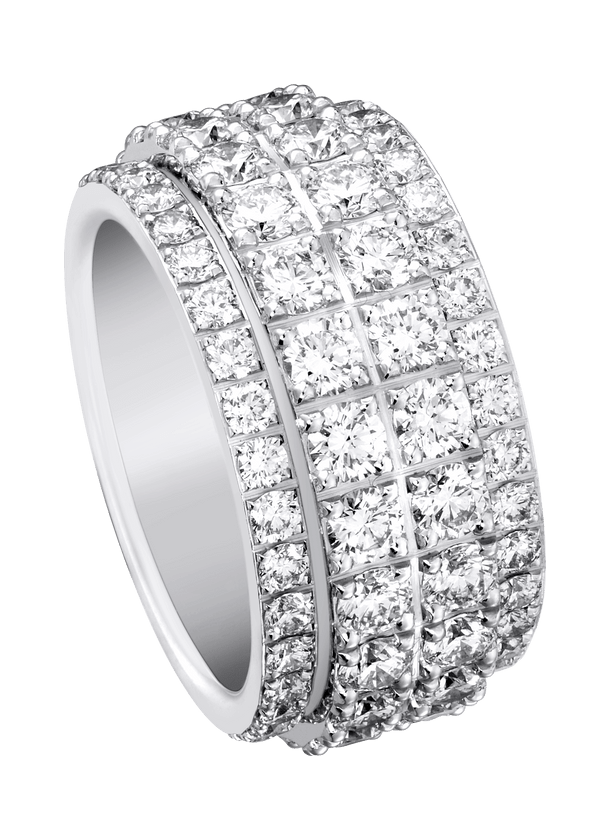 White gold Diamond open bangle bracelet - Piaget Luxury Jewellery G36PV300