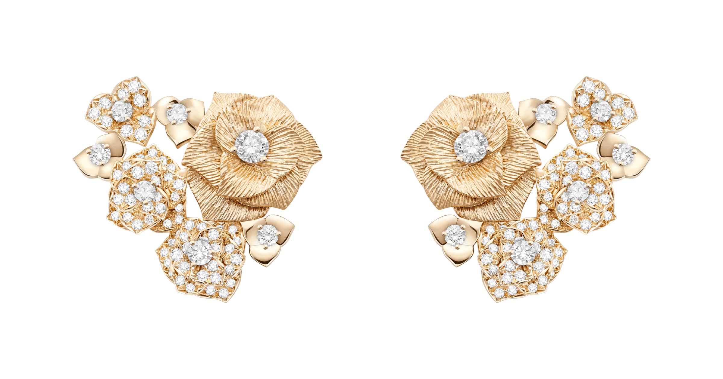 Rose Gold Diamond Earrings - Piaget Luxury Jewellery G38U0085